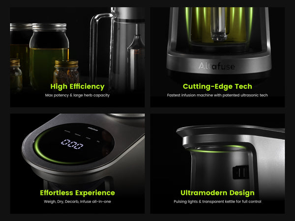 ALTA1 - World’s 1st Ultrasonic Decarboxylator & Infuser Machine for ...