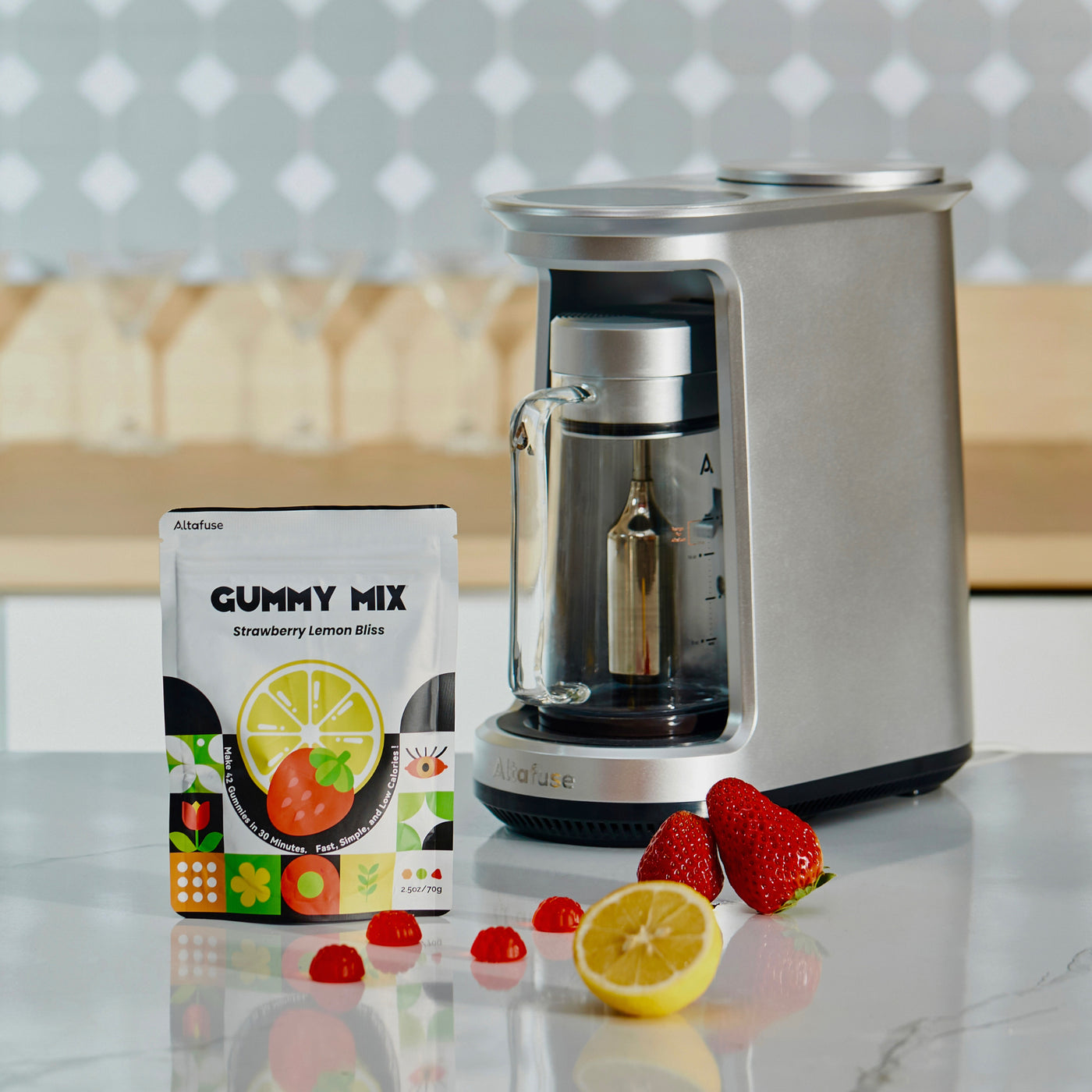 Gummy Mix (3 Pack) - Strawberry Lemon Bliss | Quick & Easy Homemade ...